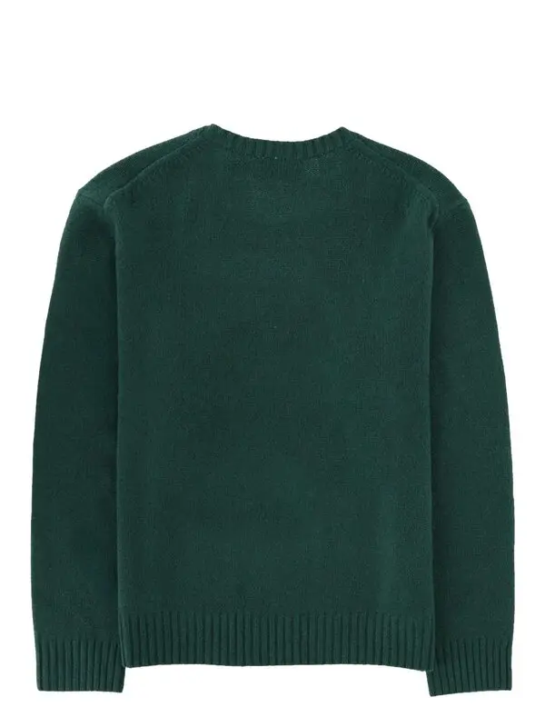 Polo Ralph Lauren Polo Bear Wool And Cashmere Sweater - Green