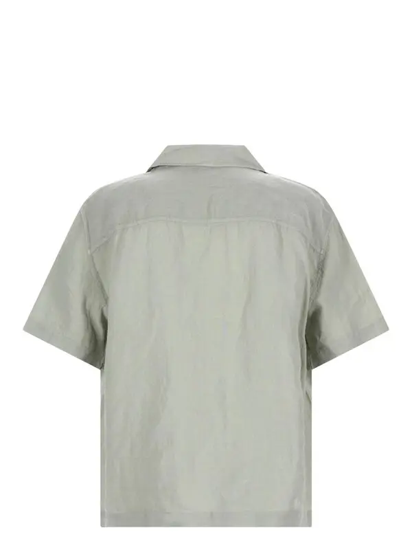 Hugo Exolino 100% Linen Shirt - Green
