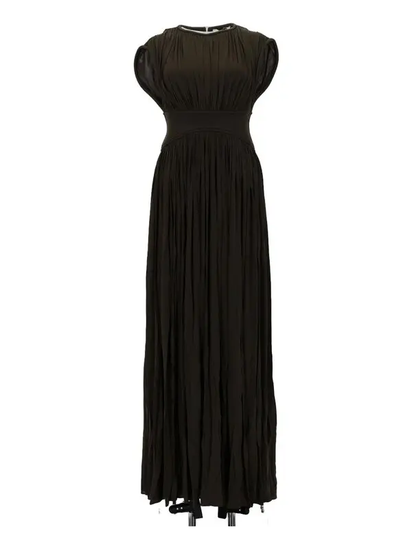 Zimmermann Luna Column Gown - Green