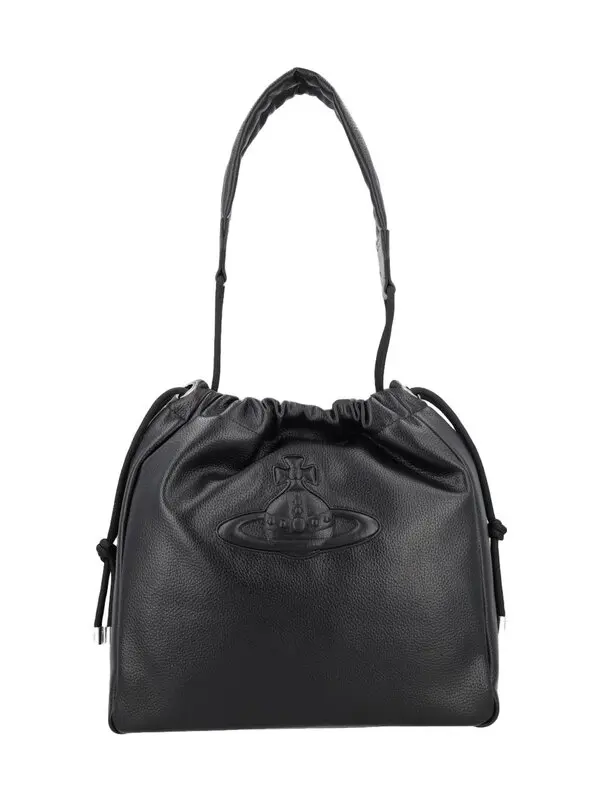 VIVIENNE WESTWOOD Hilary Bucket Bag - Black