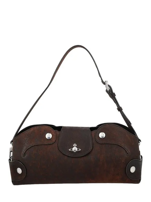 VIVIENNE WESTWOOD Wilma Clutch - Brown