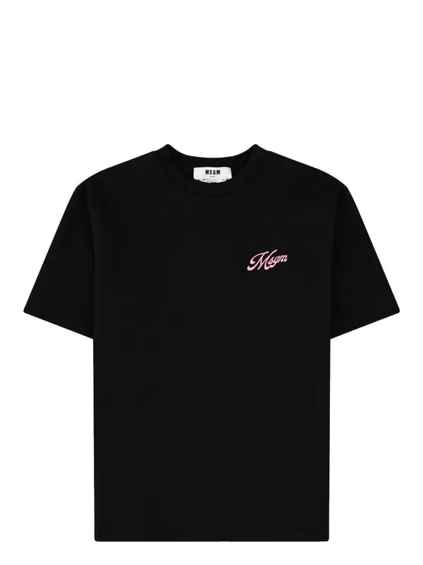 MSGM Logo T-shirt - Black