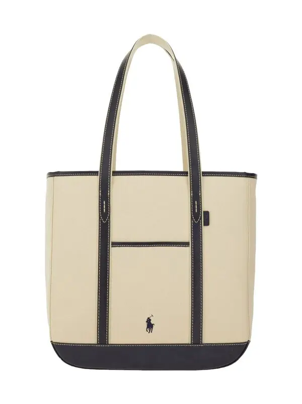Polo Ralph Lauren Shopper Medium Bag - Powder