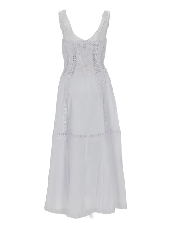 Charo Ruiz Ibiza Dafelle' Long Dress - White
