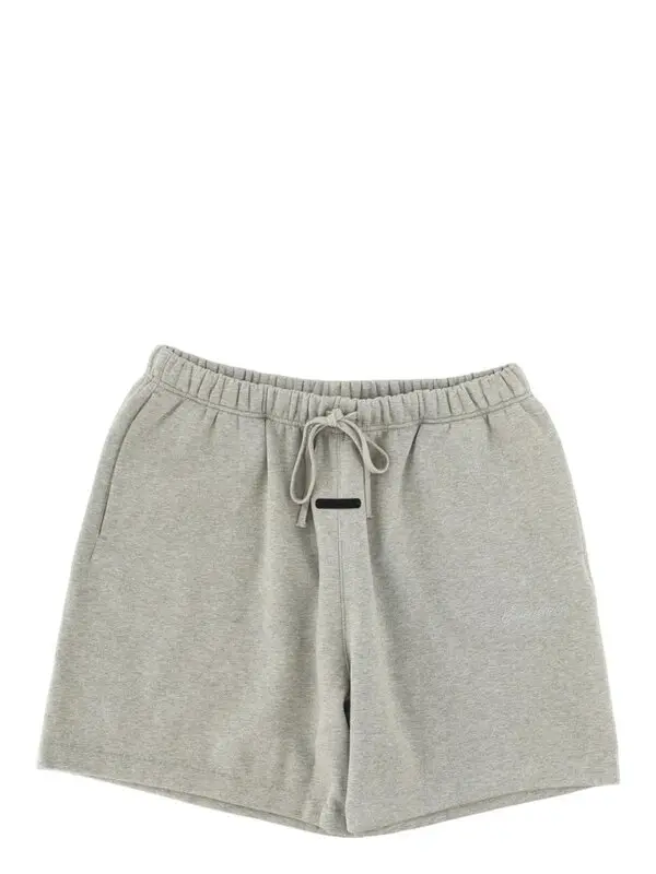 Fear Of God Cotton Blend Drawstring Shorts - Grey