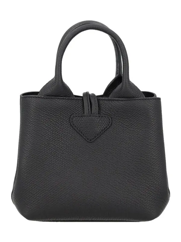 Longchamp Le Roseau 2 Xs Top Handle Bag - Black