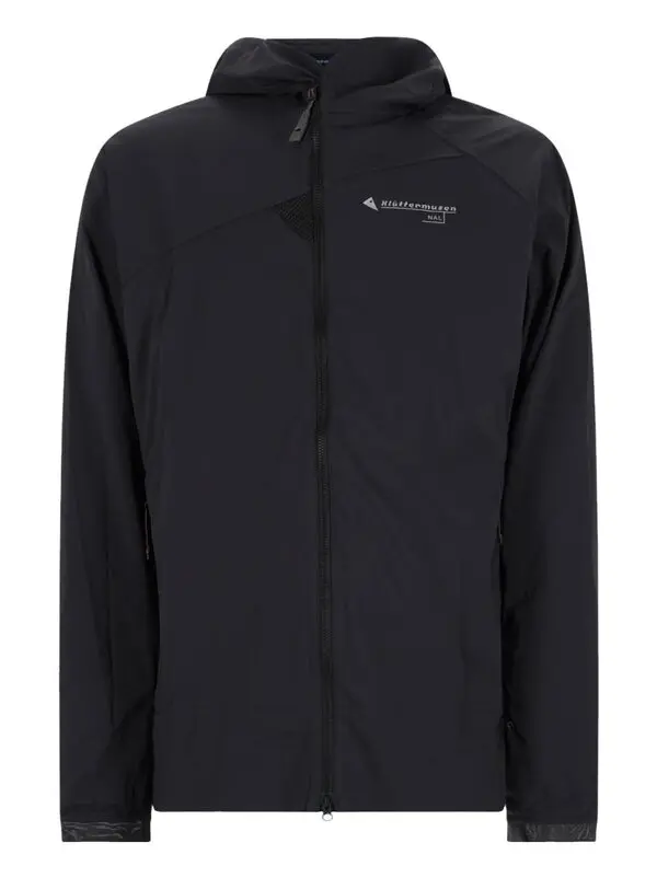 KLATTERMUSEN Nal" Logo Zip-up Jacket - Black
