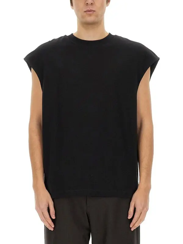 Dries Van Noten Cotton T-shirt - Black