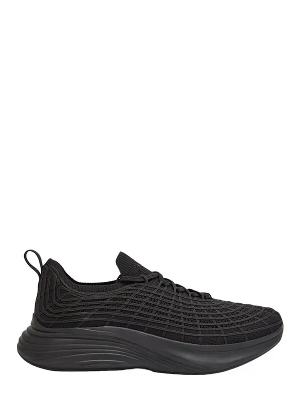 Apl Techloom Zipline Knit Sneakers - Black