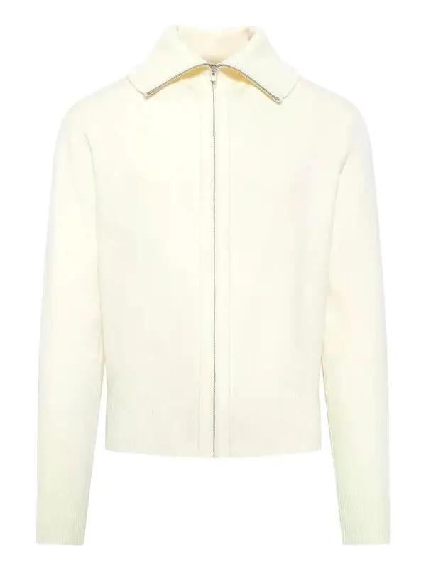 ENTIRE STUDIOS Knit Zip-up Jacket - Neutrals