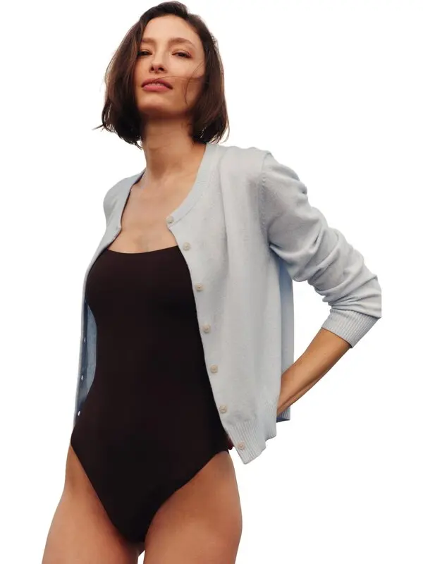 Jenni Kayne Flynn Cashmere Cardigan - Blue