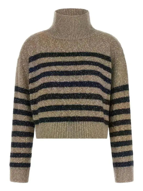 Brunello Cucinelli Sequin-embellished Sweater - Neutrals