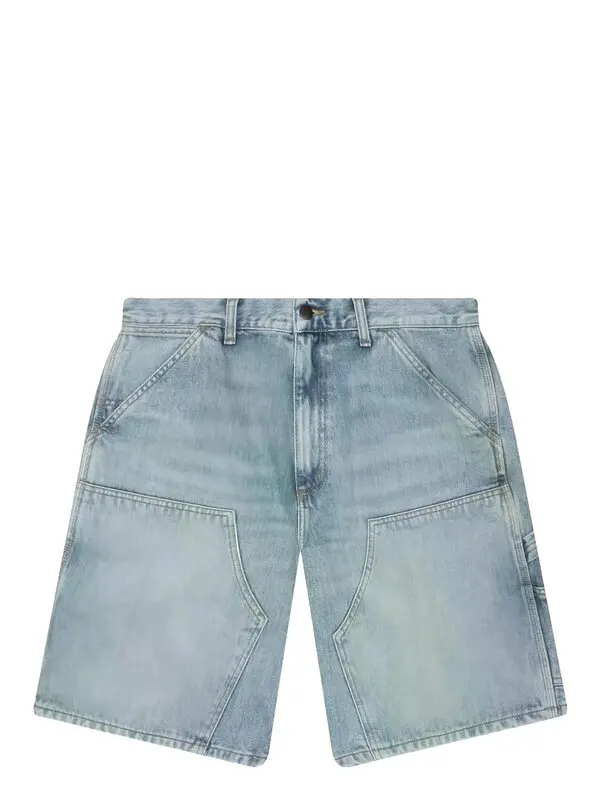 Carhartt Work In Progress Double Knee Shorts - Blue