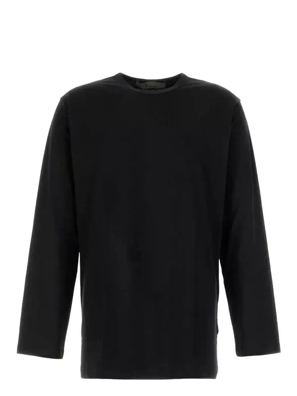 Y’s Long-sleeve Oversized T-shirt - Black