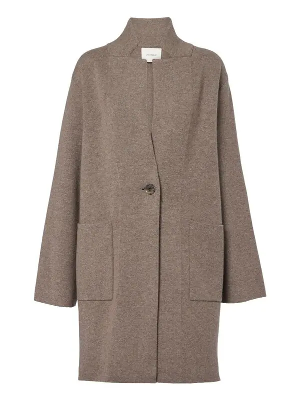 LISA YANG Cashmere Coat - Grey