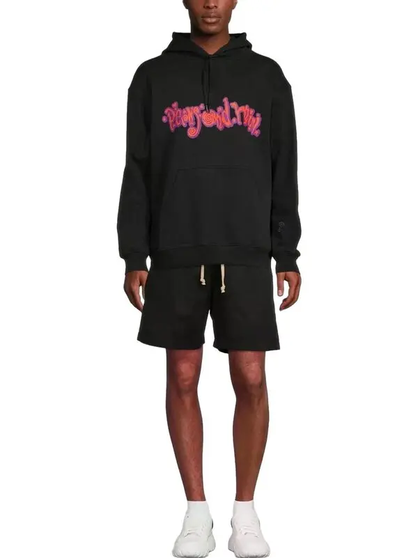 PERKS AND MINI Graphic-print Hoodie - Black