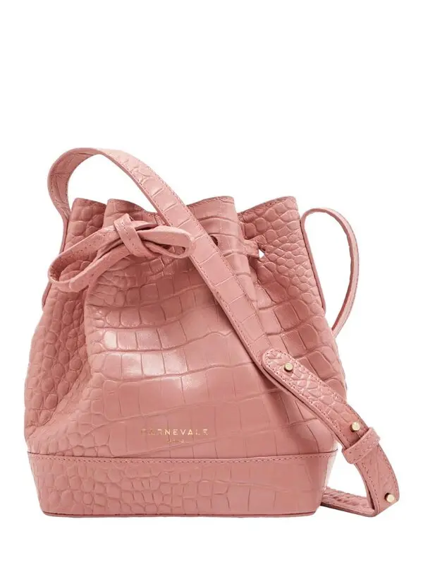 CARNEVALE Mini Telma Bucket Bag - Pink