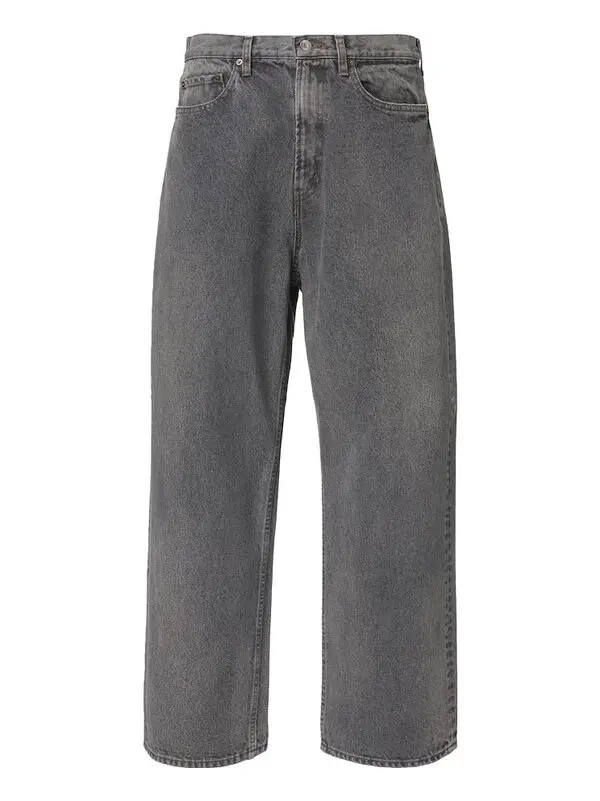 A.PRESSE Wide-leg Jeans - Grey
