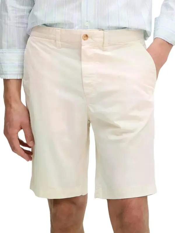 Gant Logo-tag Chino Shorts - Neutrals