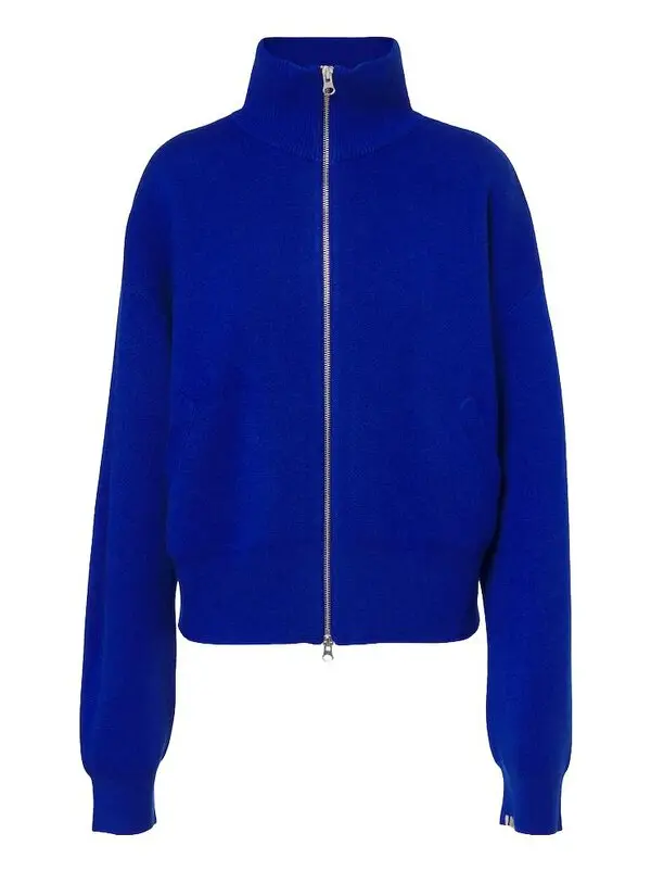 Extreme Cashmere N°385 Zip-up Sweater - Blue