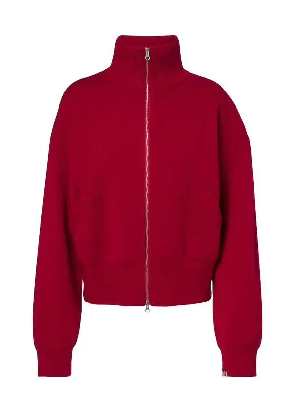 Extreme Cashmere N°385 Zip-up Sweater - Red
