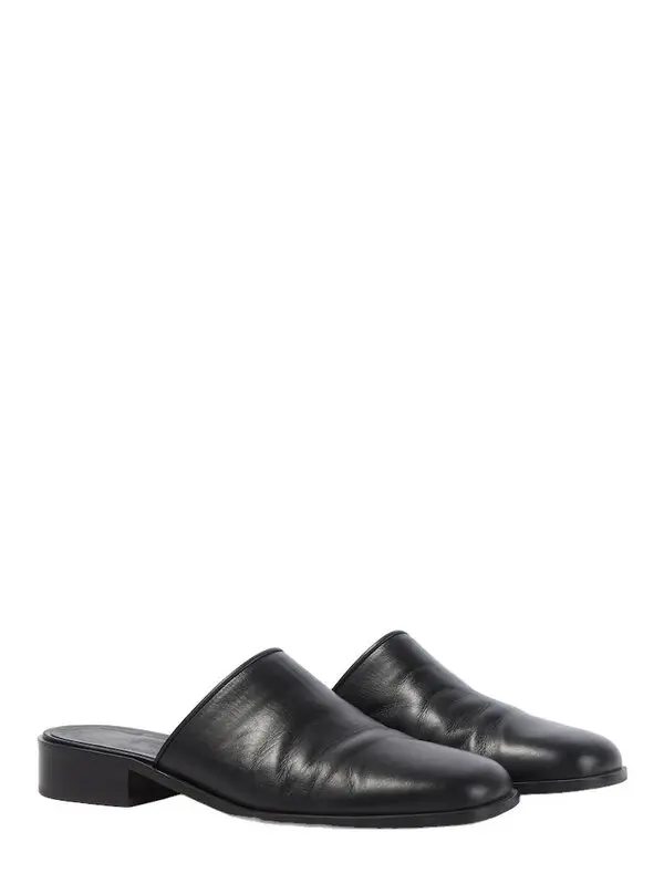Studio Nicholson Barlow Leather Mules - Black