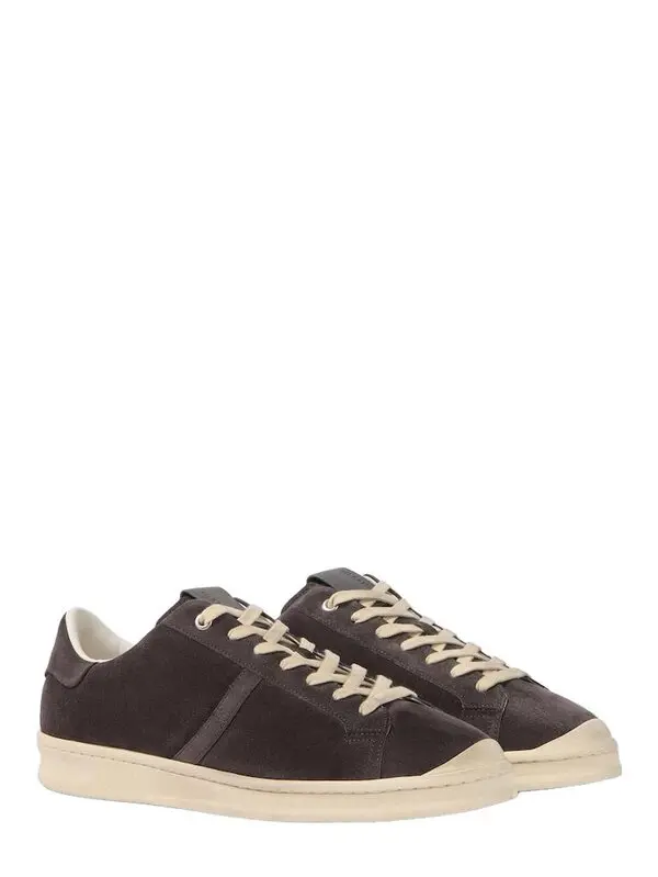 JIL SANDER Suede Lace-up Sneakers - Grey