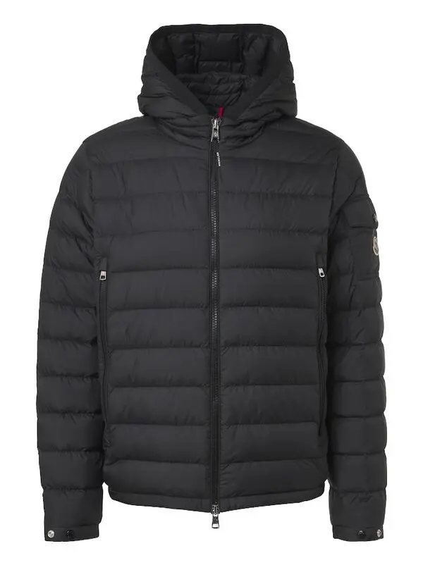 Moncler Galion Hooded Down Jacket - Black