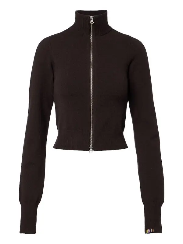 Extreme Cashmere N°302 Zip-up Cardigan - Brown