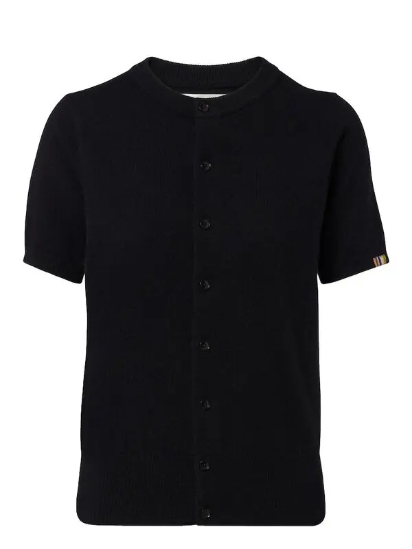 Extreme Cashmere N°399 Flyer Cashmere Cardigan - Black