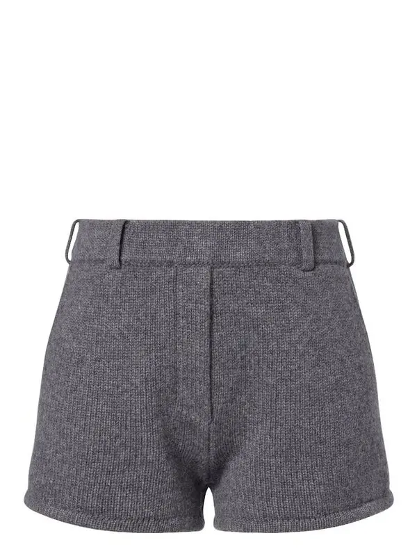 LISA YANG Annora Cashmere Shorts - Grey