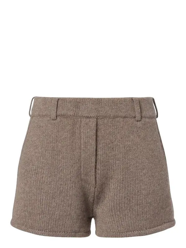 LISA YANG Annora Cashmere Shorts - Grey