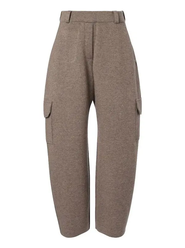 LISA YANG Azaria Cashmere Cargo Pants - Grey