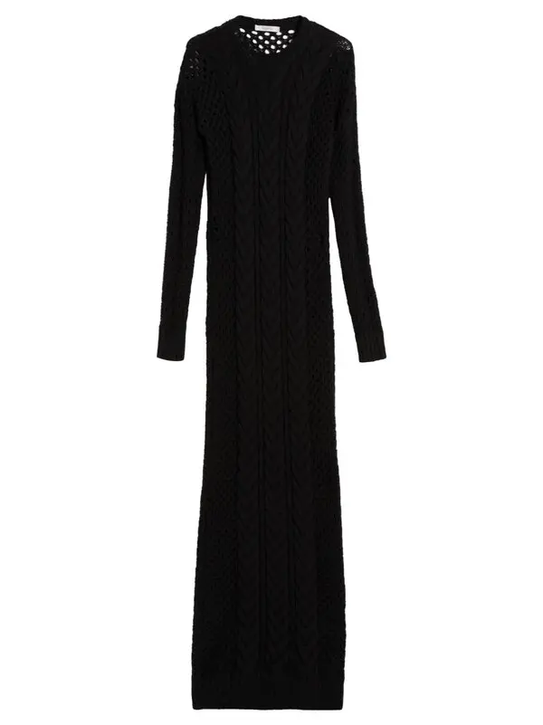 Max Mara Mesh Panelled Midi Dress - No
