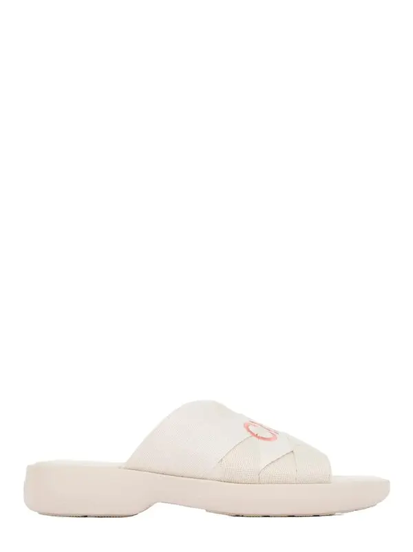 Chloé Poolette Slide Sandals - Soft Ivory