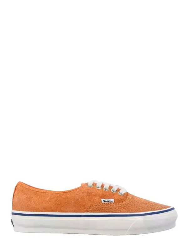 VANS Textured Suede Sneakers - Orange