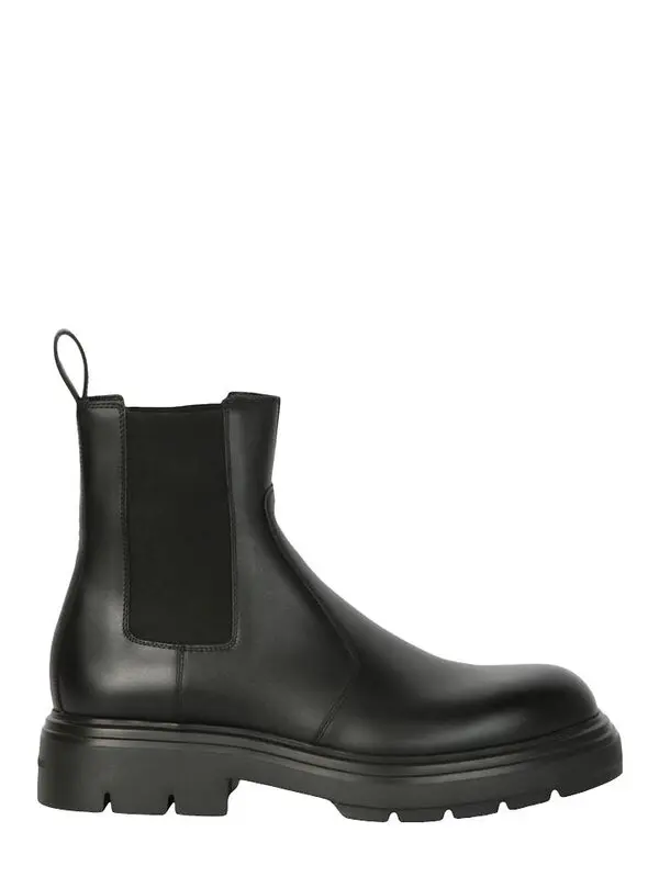 FERRAGAMO Doran Chelsea Boots - Black
