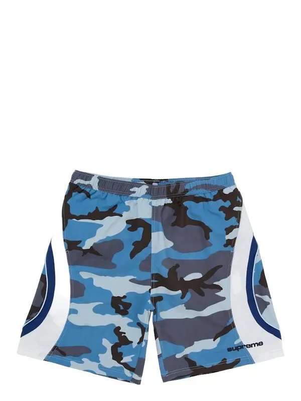 Supreme Paneled Water Short - Blue Camo
