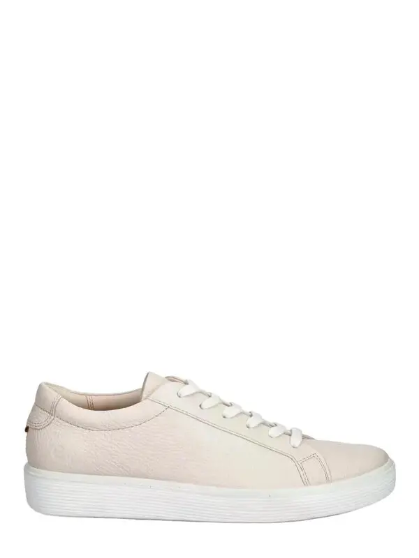 Ecco Soft 60 Leather Sneakers - Neutrals