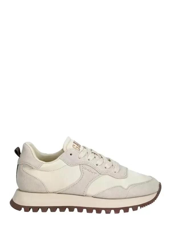 Gant Suede Panel Sneakers - Neutrals