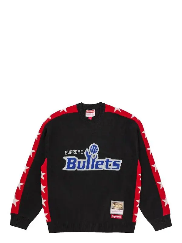 Supreme Mitchell & Ness Teams Sweater - Black