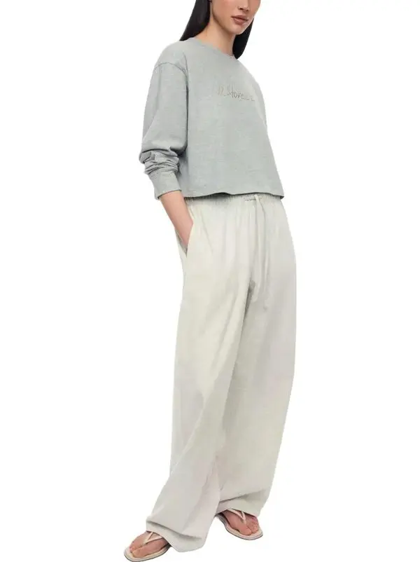 12 STOREEZ Breakfast Club Track Pants - Grey