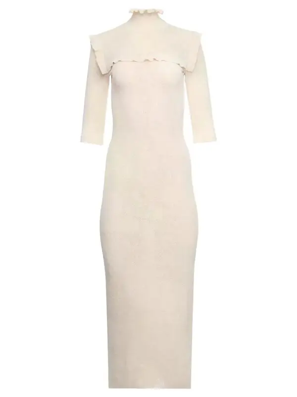 Sportmax Crisma Midi Dress - White