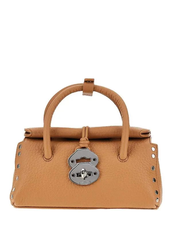 ZANELLATO Small Dotta Leather Bag - Brown