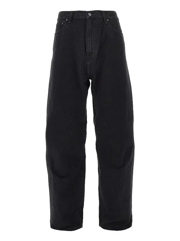 Carhartt Work In Progress Five-pocket Tapered Leg Jeans - Black