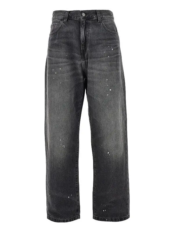 Carhartt Work In Progress Landon Loose Tapered Leg Jeans - Black