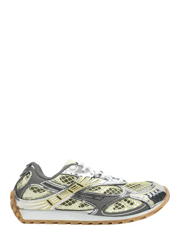 Bottega Veneta Orbit Zesty / Basalt Sneakers - Yellow