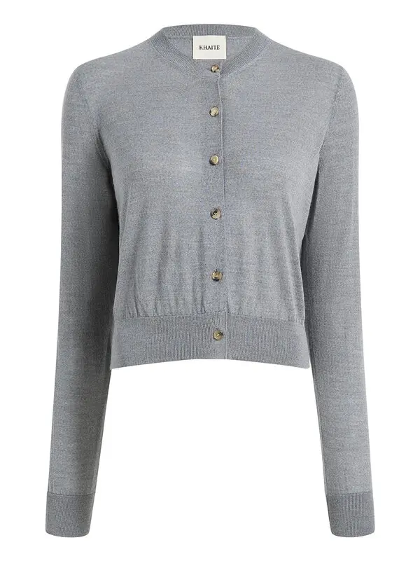 Khaite Tansy Cardigan - Sterling