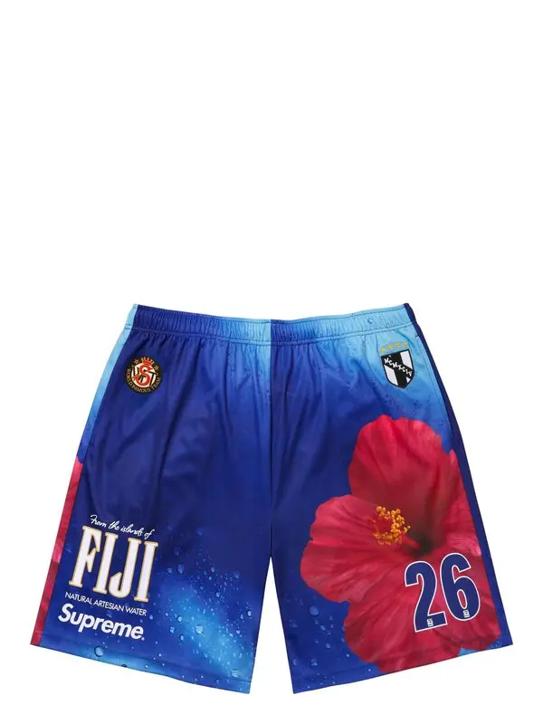 Supreme X Fiji Water Graphic Shorts - Multicolor