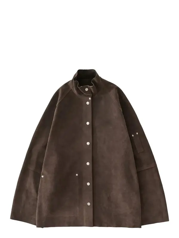 Studio Nicholson Suede Utility Jacket - Grey